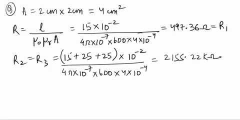 A cast steel magnetic structure made for a bar of section 2cm*2cm is ...