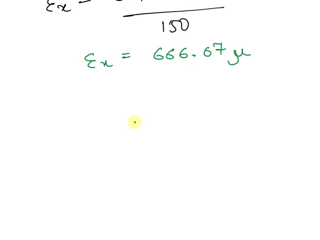 2. A 100 by 150 mm rectangular plate is deformed as shown in the ...