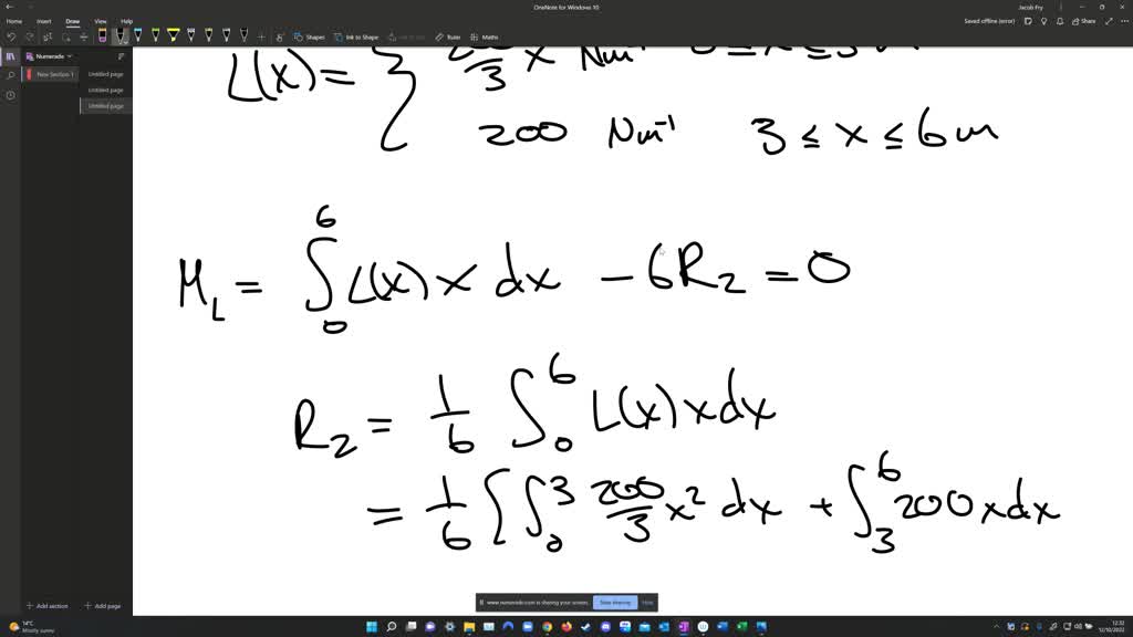 SOLVED: determine the reaction of R1 and R2 SOLVED: determine the reaction of R1 and R2