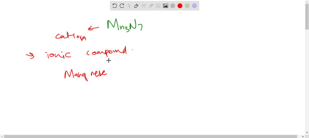 SOLVED: The compound name is Mn3N7.