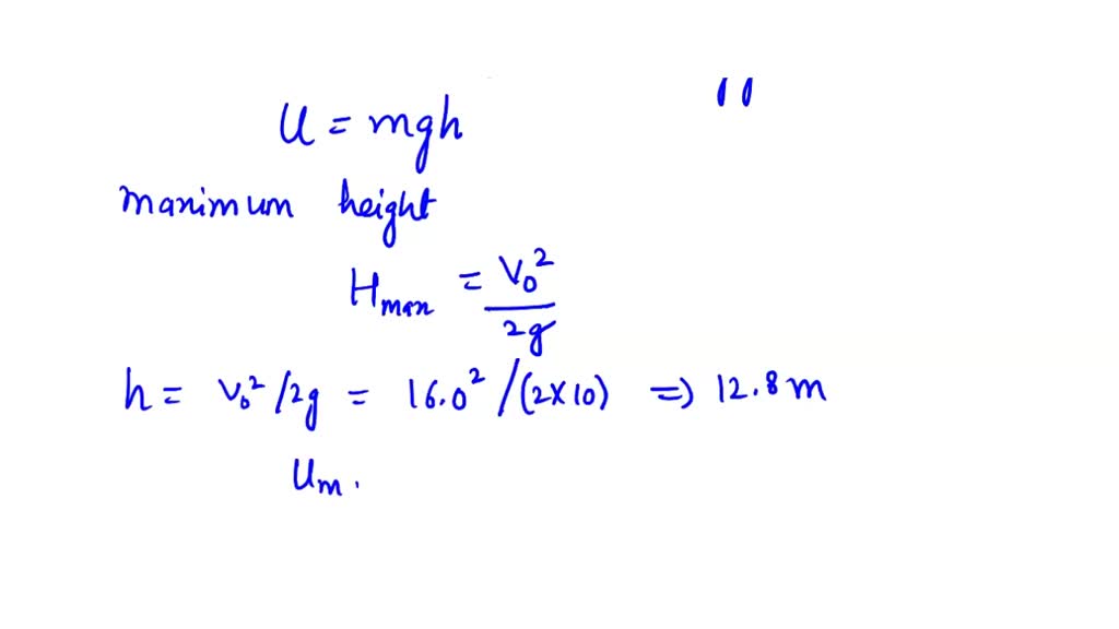 SOLVED: A 1.00 kg ball is thrown directly upward with an initial speed ...