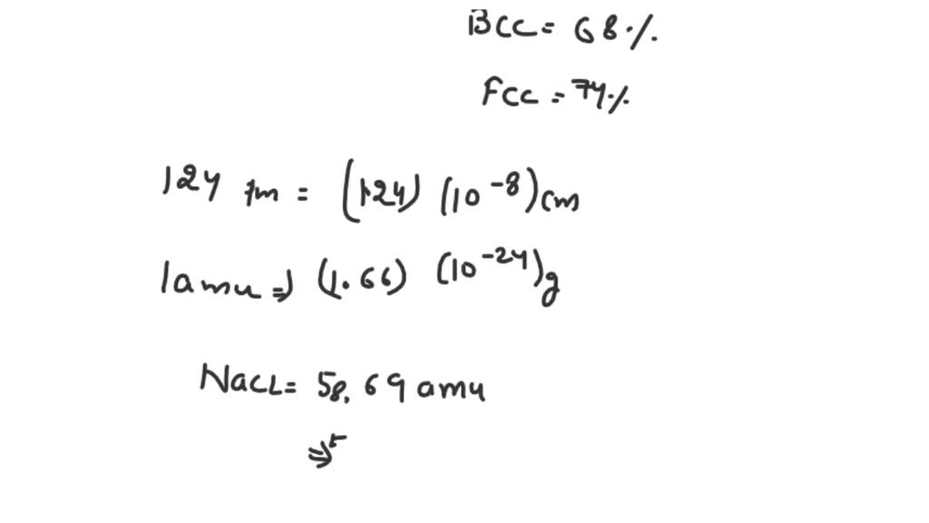 SOLVED: The atomic radius of nickel is 124 pm and the average atomic ...