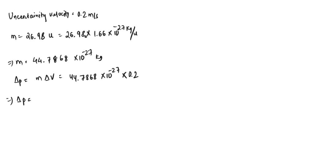 SOLVED: Use the uncertainty principle to estimate the accuracy of fabrication. A beam of ...