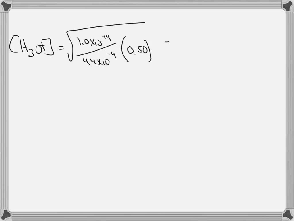 SOLVED: Methylamine, CH3NH2, is a weak base with Kb = 4.4 × 10-4 ...