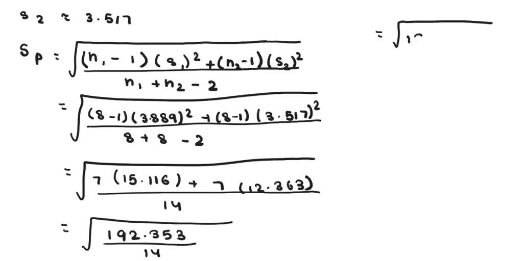 SOLVED: Texts: Data collected in a study has a total SS of SStotal = 185, and the SS within each ...