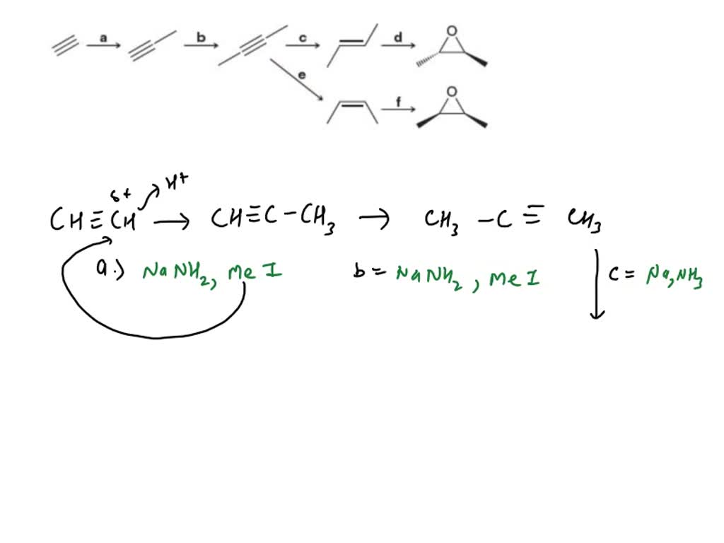 SOLVED: Identify the reagents necessary to accomplish each of the ...