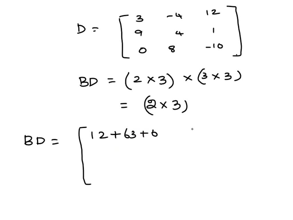 Solved Matrix A Must Be Generated Using Only Three Lines Of Code And