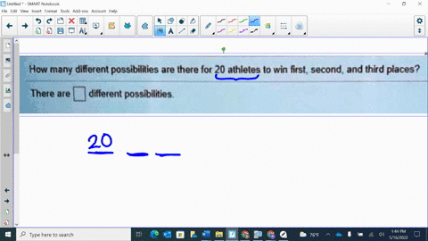SOLVED: How many different possibilities are there for 28 athletes to ...