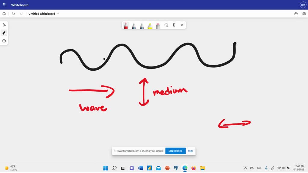 SOLVED: 'The diagram below shows snapshot of a transverse wave ...