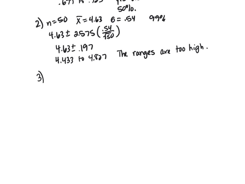 SOLVED: Calculate the following Confidence Intervals: STAT â€“ Proportions/z Statistics/t ...