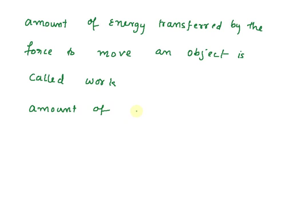SOLVED: Explain the difference between energy and power and how they ...