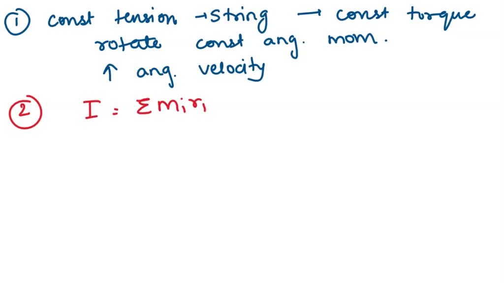 SOLVED: Newton's second law of rotational dynamics is written as Er = Torque and it can be read ...