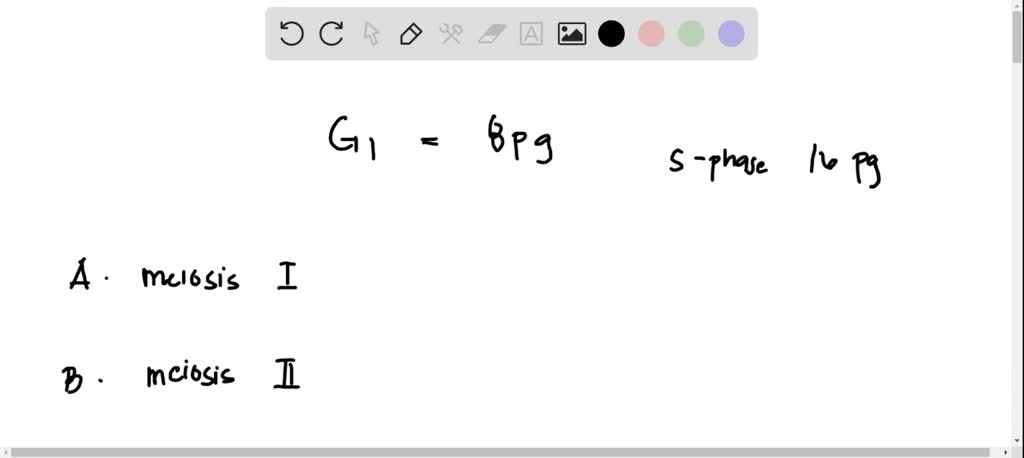 SOLVED: If the amount (mass) of DNA in a diploid cell during G1 phase ...