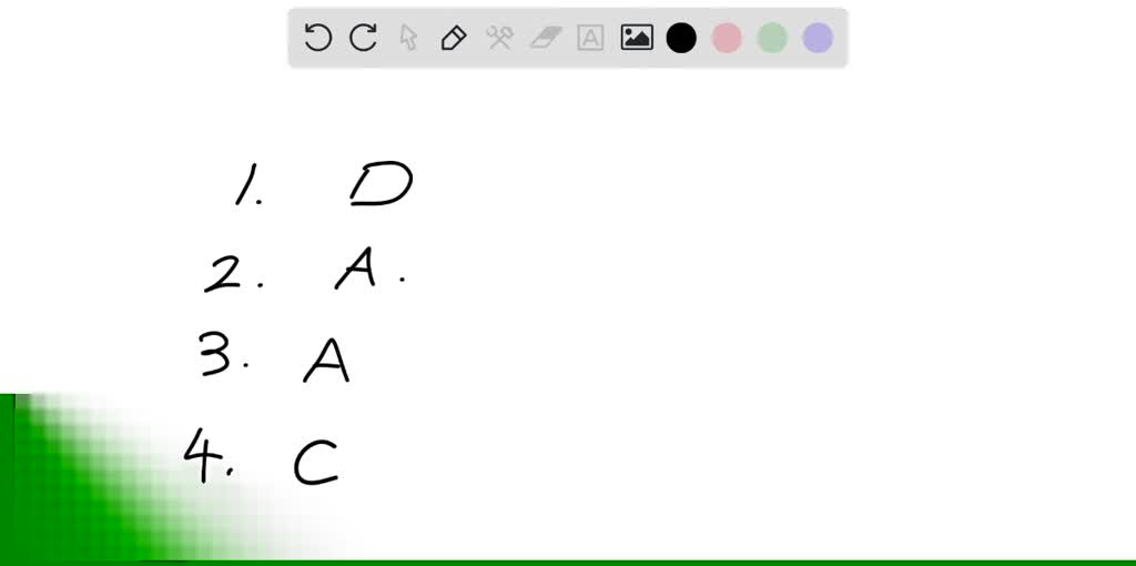 Solved Read The Questions Carefully Choose The Letter Of The Correct Answer Write It In Your 