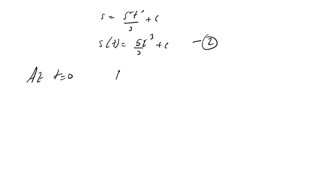 SOLVED: A robot has been programmed so that when it starts to move, its velocity after t seconds ...