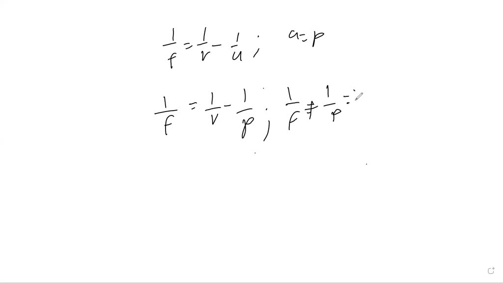 SOLVED: 5. For all setups, use a focal length of 2cm and place a real ...