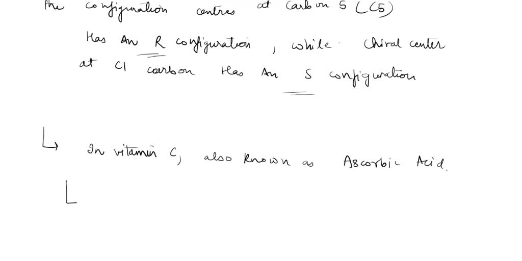 SOLVED: The industrial synthesis of vitamin C is shown in the following ...