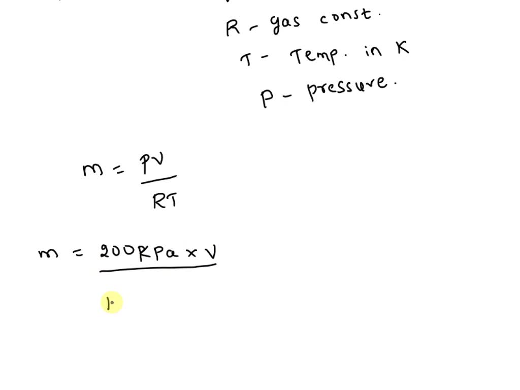 SOLVED: A rigid tank contains a gas mixture with a specific heat of cv = 0.748 kJ/kgÂ·K. The ...