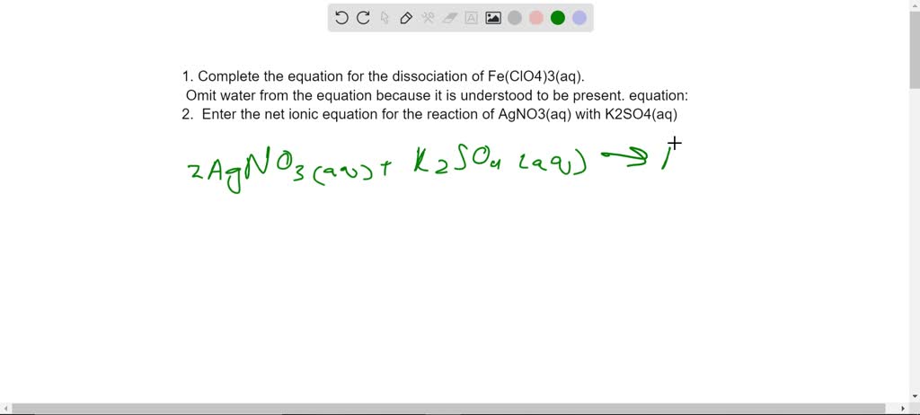 SOLVED: 1.) Write the balanced chemical equation for the complete ...