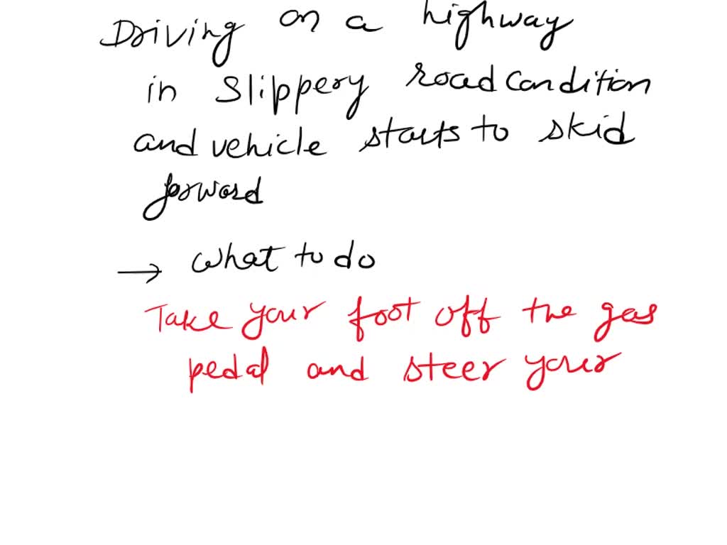 Inspiring You Are Driving On A Slippery Highway Images