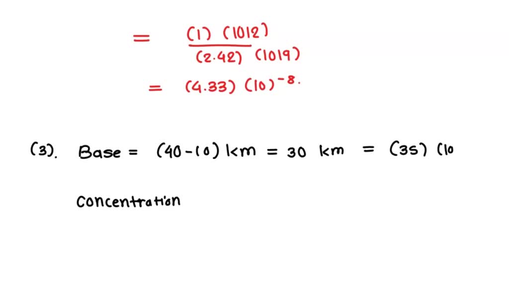 SOLVED: Consider the following typical vertical profile of ozone (O3 ...