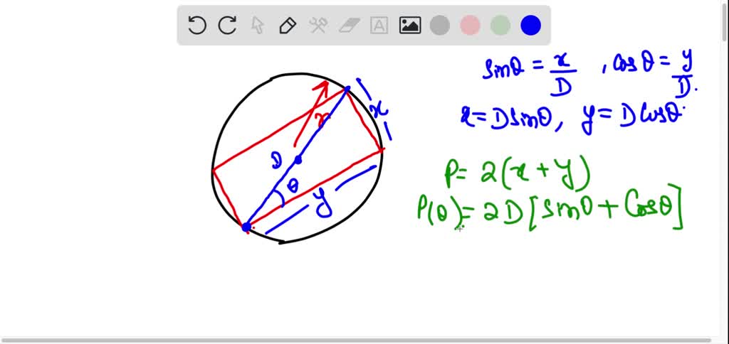 SOLVED: 'The perimeter of the green rectangle is equal to the ...