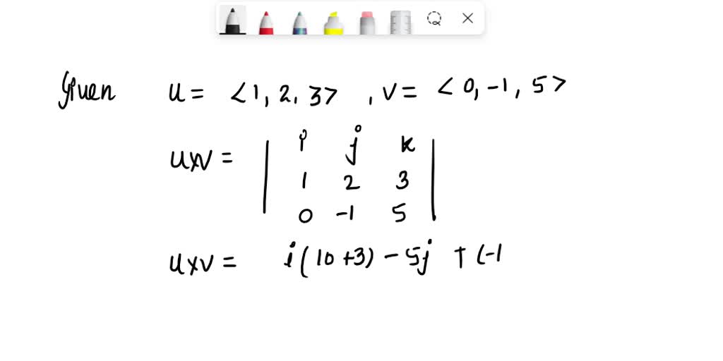 Solved Texts 1 Find Two Unit Vectors Orthogonal To A 0 5 1 And B