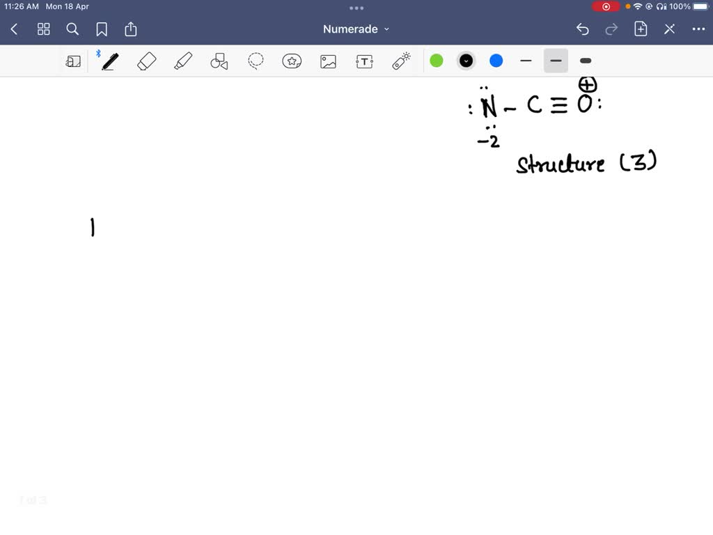 Solved Question 13 Calculate The Formal Charges Using The Following