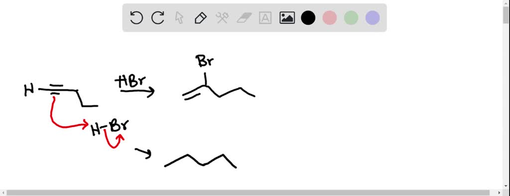 SOLVED: Be sure to answer all parts: Draw a stepwise mechanism for the following reaction: Br H ...
