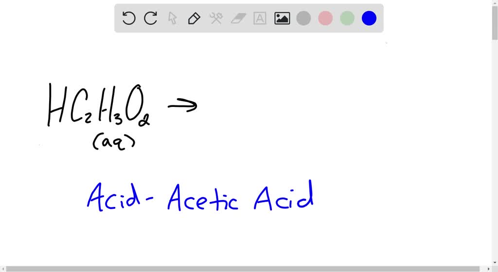 SOLVED: Identify HNO3(aq) as an acid or a base. Write a chemical ...