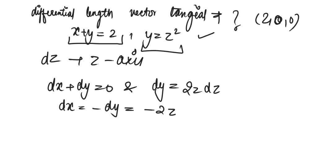 SOLVED: Problem 1.4 Find the expression for the differential length vector tangential to the ...