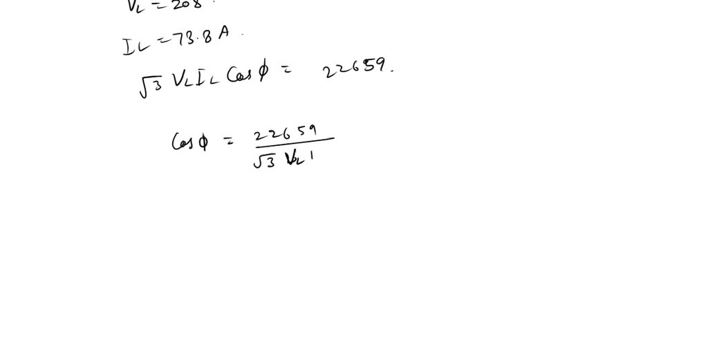 SOLVED: The three-phase average power rating of the central processing ...