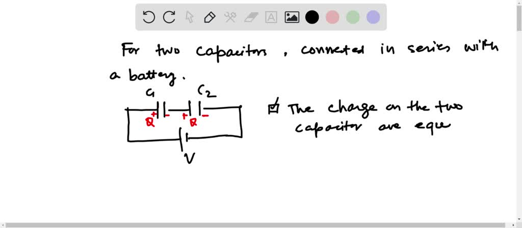 SOLVED: QUESTION 20 When two or more capacitors are connected in series ...