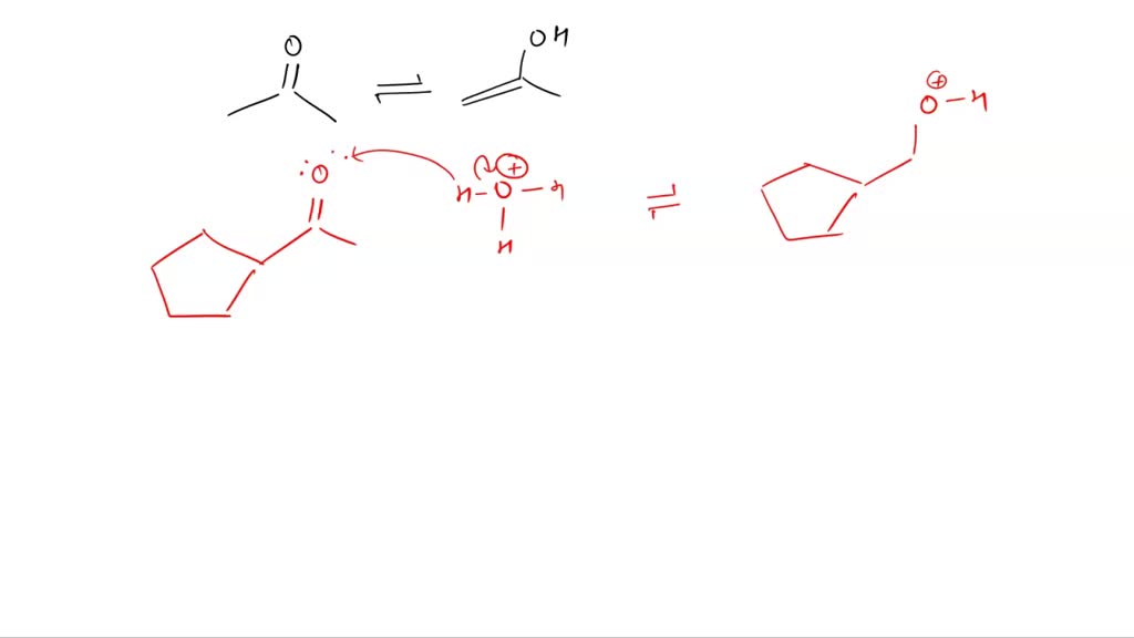 SOLVED: (a) Complete the mechanism for the keto-enol tautomerization ...