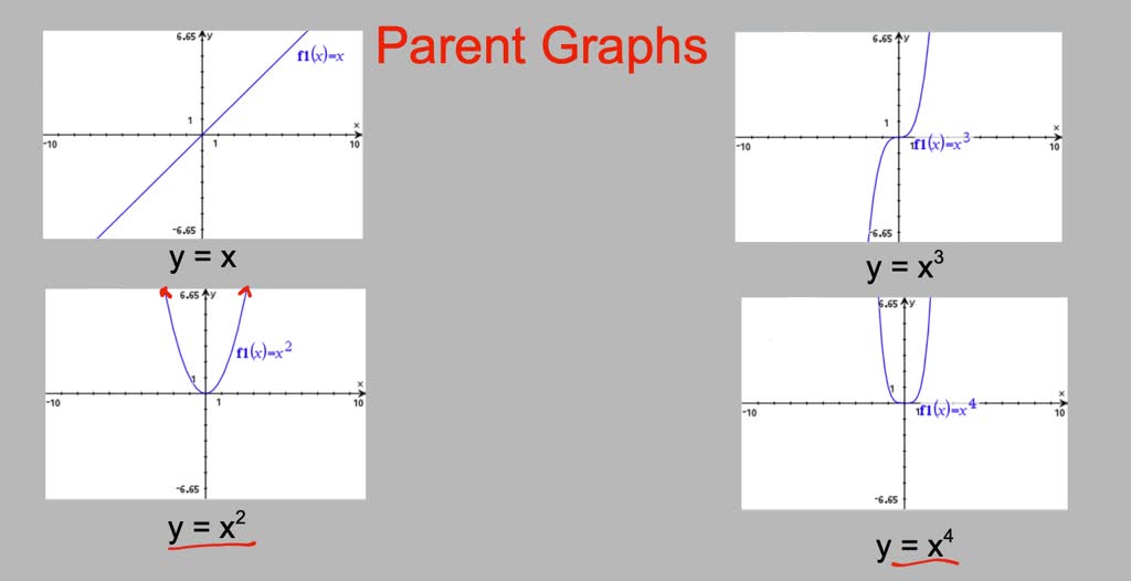 SOLVED: Identiy the parent function of the function whose graph is shown below: