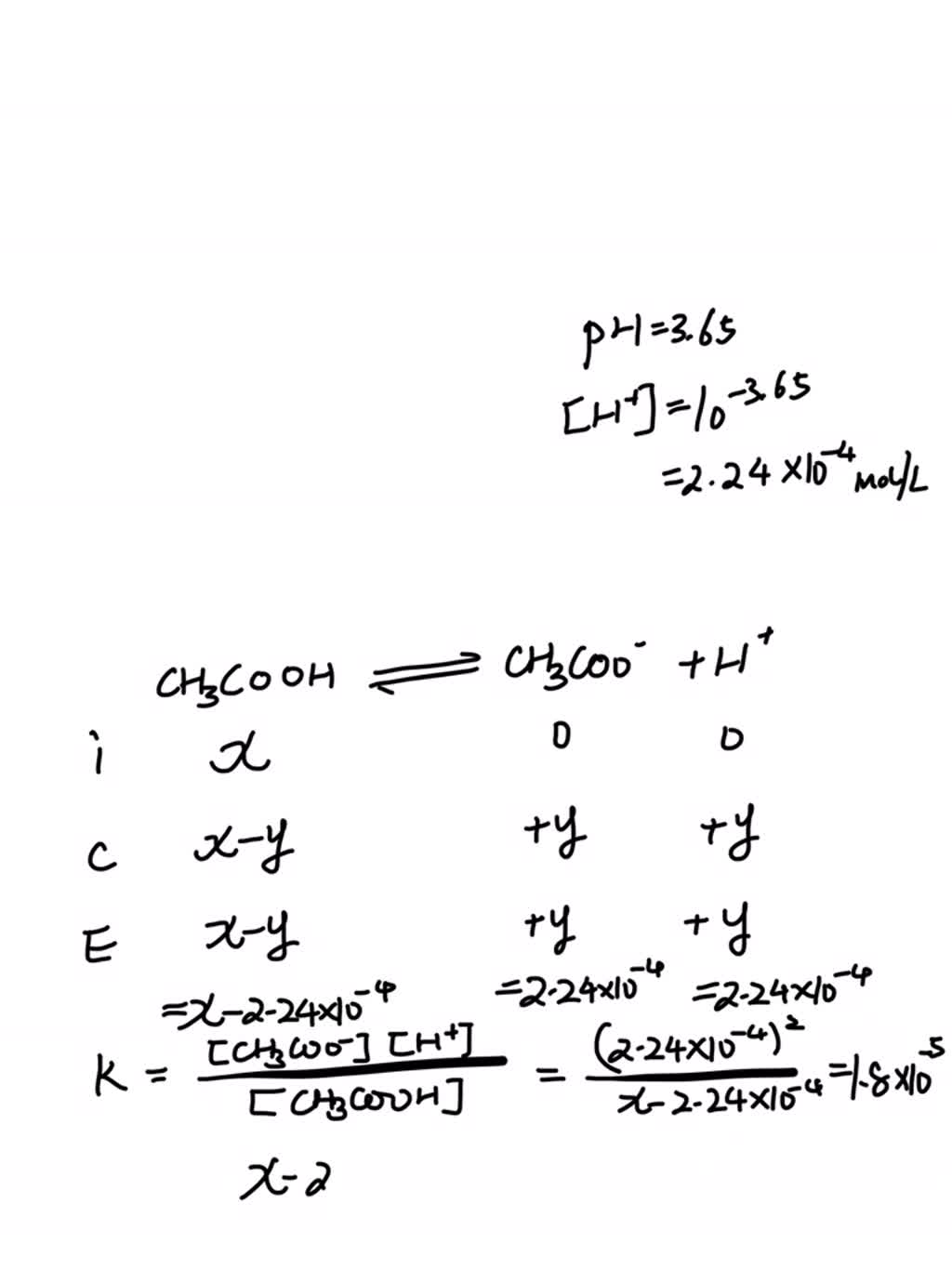 SOLVED: What mass of acetic acid, CH3COOH (molar mass = 60.052 g/mol ...