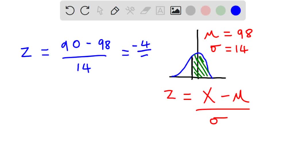Solved Assume That X Has A Normal Distribution With The Specified Mean