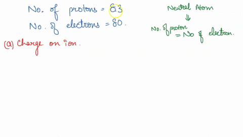 Ion with 80 electrons 82 pratans and 125 neutrons write the...