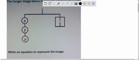 The hanger image below represents a balanced...