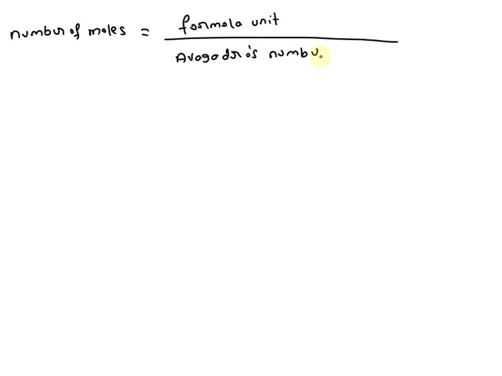 SOLVED Determine The Number Of Moles In 5 70 10 23 Formula Units Of solved-determine-the-number-of-moles-in-5-70-10-23-formula-units-of