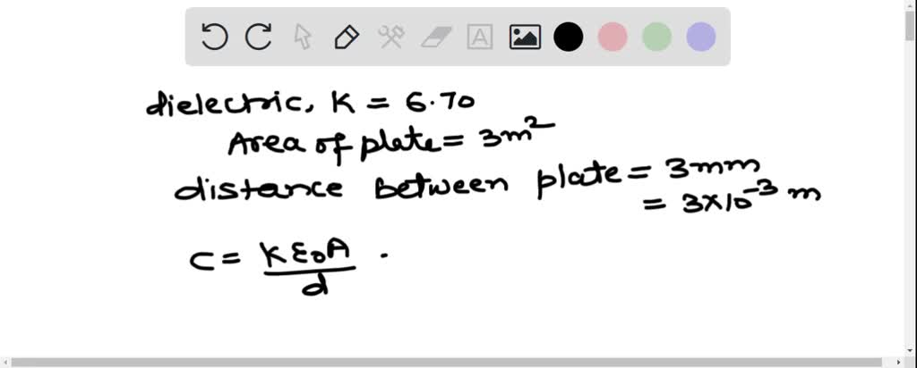 SOLVED: Find the capacitance of a parallel-plate capacitor with a ...