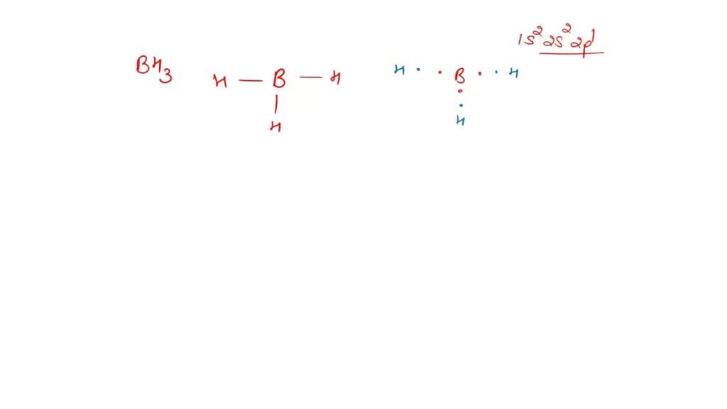 SOLVED: 'The Lewis structure for BH 3 contains an atom that does not ...