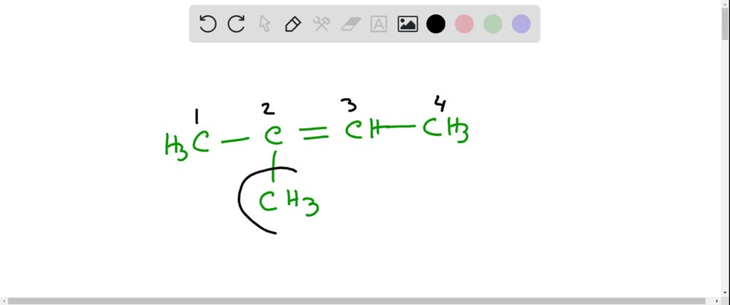 SOLVED: Give the IUPAC name for the organic compound shown here: CCC C ...