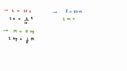 In a new unit system 1 unit of time is equal to 10 second 1...