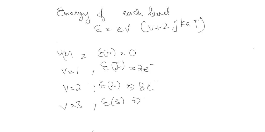 Solved A System Contains N 10000 Molecules The States Of The Molecules Are Quantized With