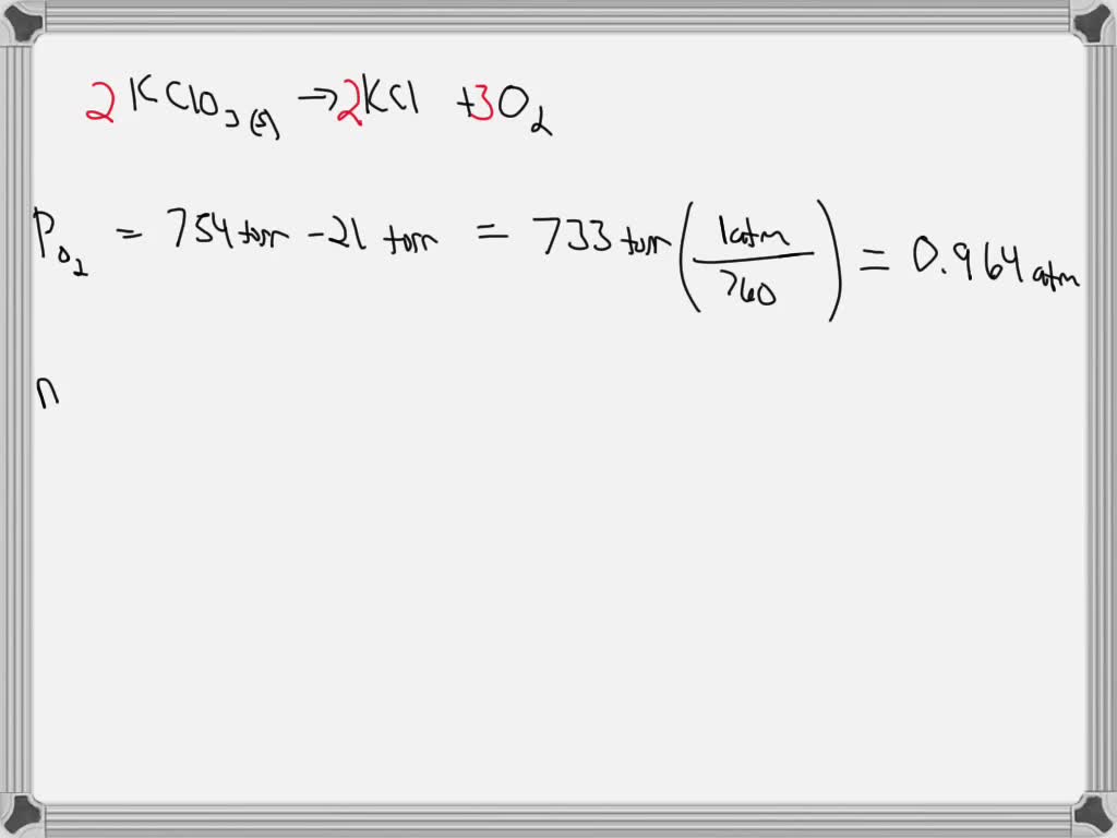 SOLVED: To calculate universal gas constant (R) experimentally, the ...