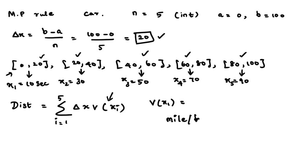 SOLVED: The velocity of car was read from its speedometer at 10-second ...