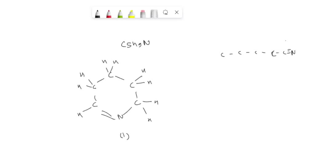 SOLVED: Draw the structures of 3 constitutional isomers with the ...