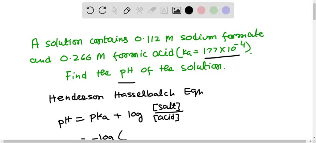 SOLVED: Calculate the pH of a solution that is 0.112 M in sodium ...