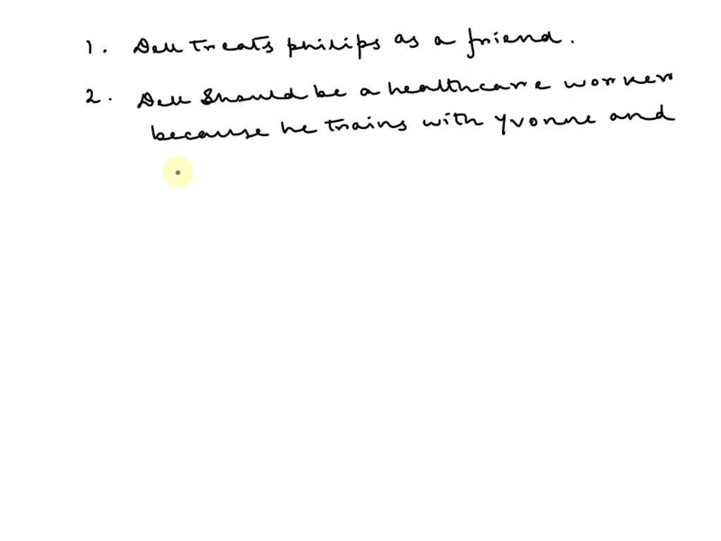 SOLVED: In the film "HOW TO DIE IN OREGON," there were several examples ...